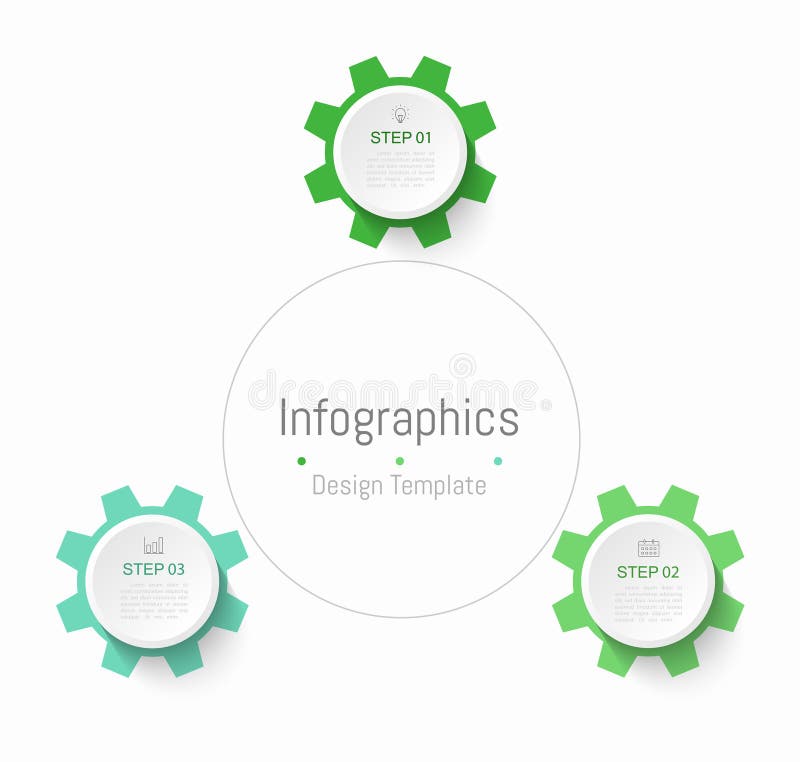 Infographic 3 Options Design Elements for Your Business Data. Vector ...