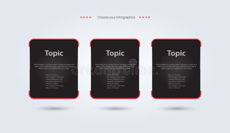 Infographic Options Design Template Usage, Chart, Step, Button for ...