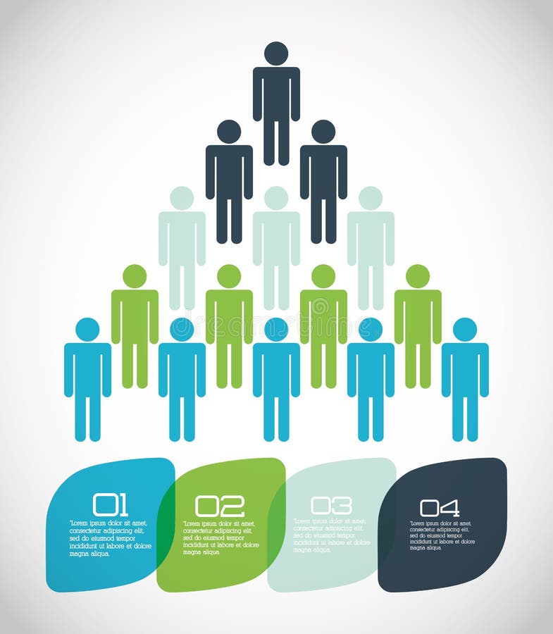 Infographic People Icons Demographic Collection Stock Vector ...