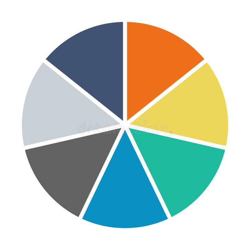 Infographic Pie Chart. Cycle Presentation Diagram 3 Section. Vector ...