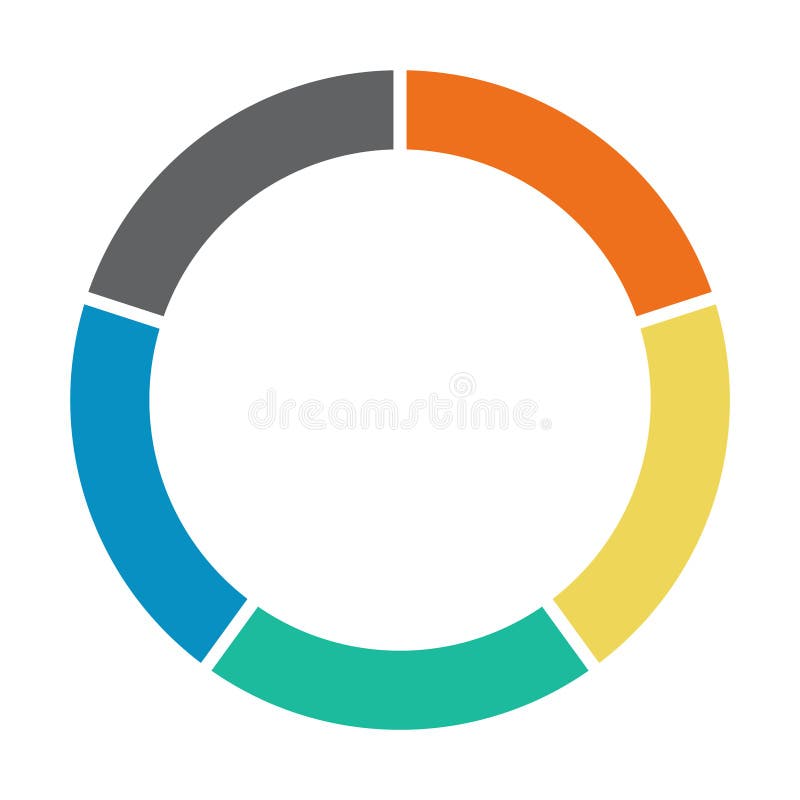 Infographic Pie Chart. Cycle Presentation Diagram 7 Section Stock ...