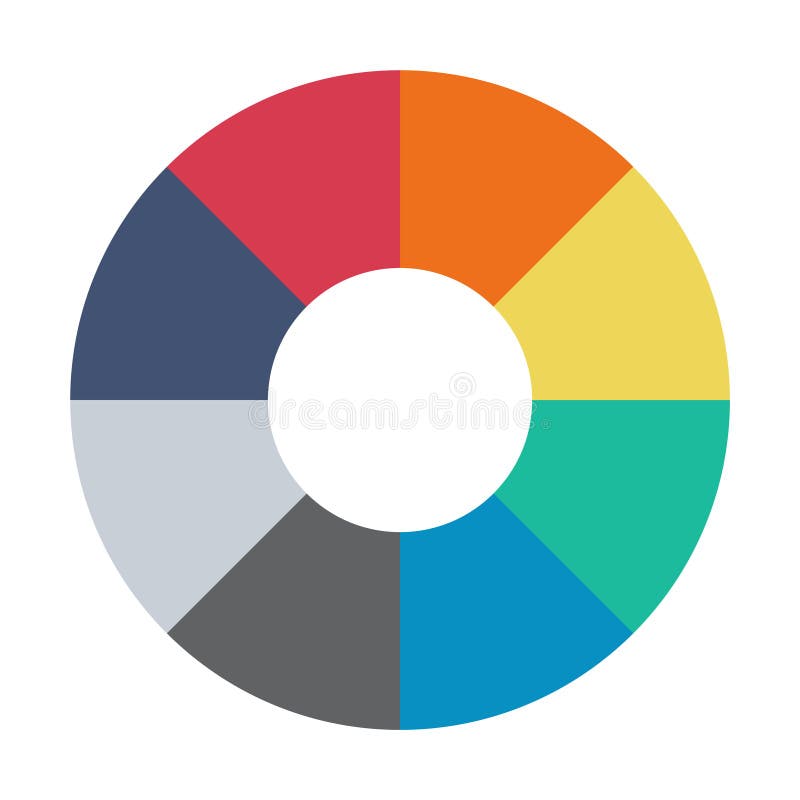 8 Section Pie Chart Stock Illustrations – 250 8 Section Pie Chart Stock ...