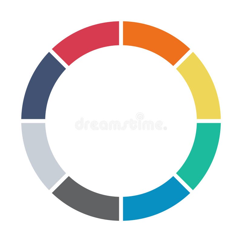 8 Section Pie Chart Stock Illustrations – 250 8 Section Pie Chart Stock ...