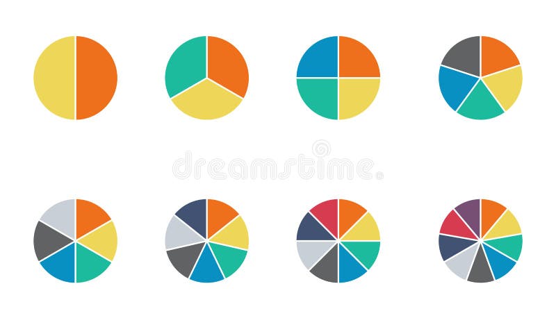 4 Section Pie Chart Stock Illustrations – 213 4 Section Pie Chart Stock ...