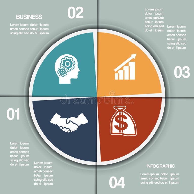 Four Pie Chart Stock Illustrations – 2,600 Four Pie Chart Stock ...