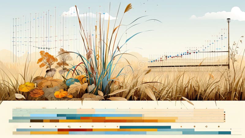 Infographic on the Plains, Figuratively and Literally Stock Image ...