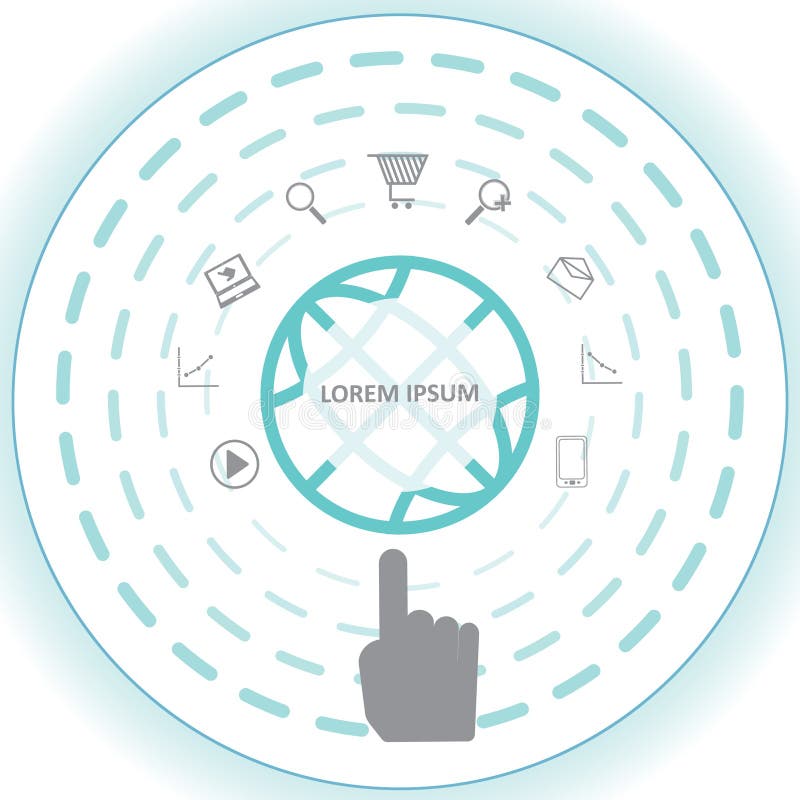 Infographic Presentation. Vector Illustration Decorative Design Stock ...