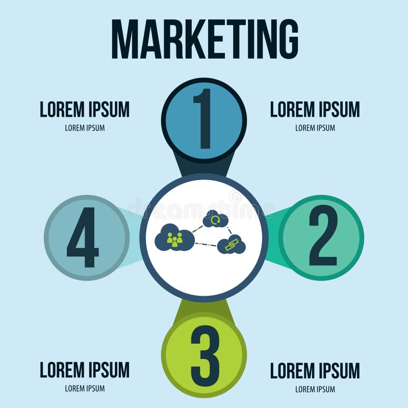 Infographic Presentation. Vector Illustration Decorative Design Stock ...