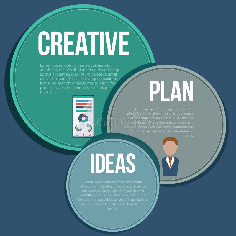 Infographic Presentation. Vector Illustration Decorative Design Stock ...