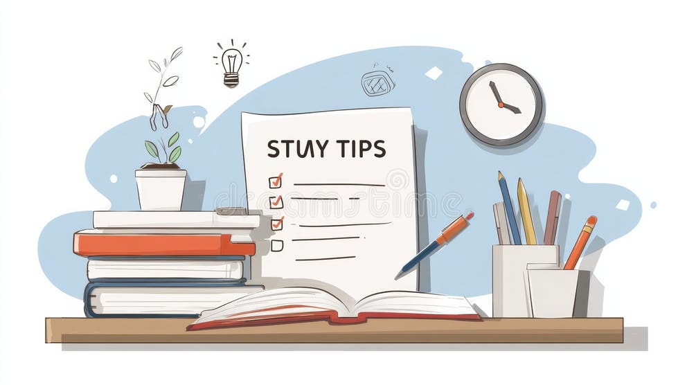 Study Tips Infographic Designed for Effective Exam Preparation ...