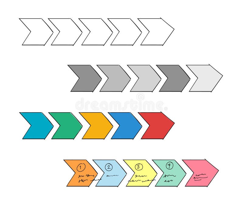 Side Arrow Infographic Stock Illustrations – 451 Side Arrow Infographic ...