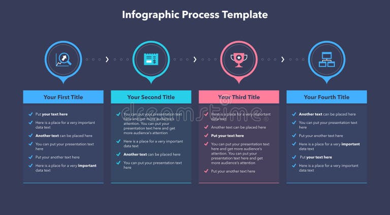 Four Steps Process Stock Illustrations – 10,620 Four Steps Process ...