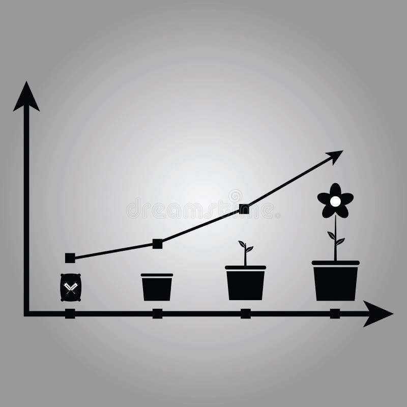 Infographic Progress Concept Stock Vector - Illustration of icon, chart ...