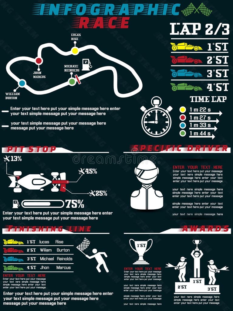 Infographic Race Car Stock Illustrations – 1,780 Infographic Race Car ...