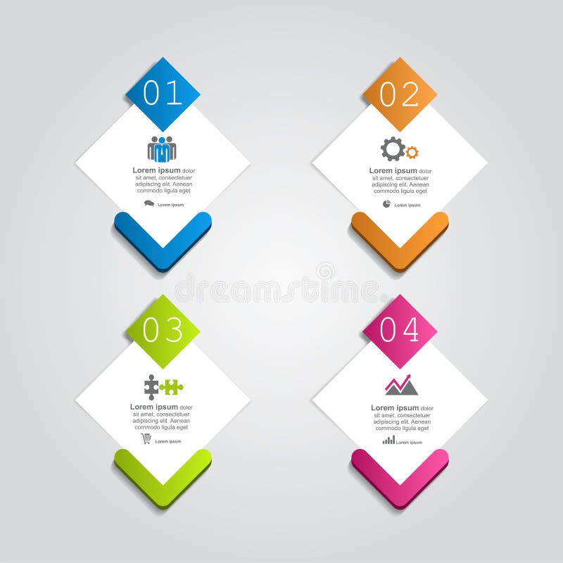 Infographic Report Template. Vector Illustration. Stock Vector ...