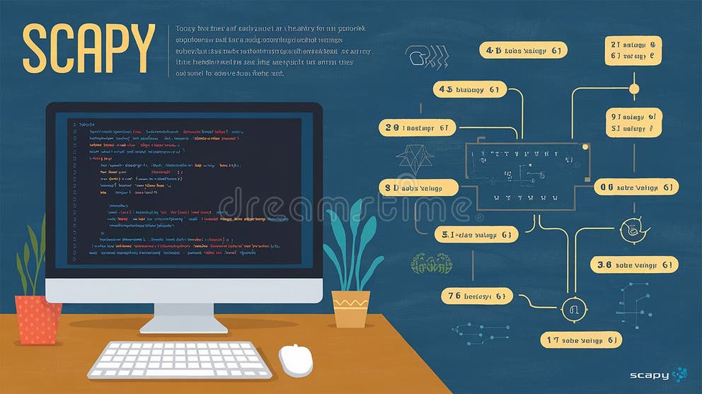 Scapy Logo Stock Illustrations – 8 Scapy Logo Stock Illustrations ...