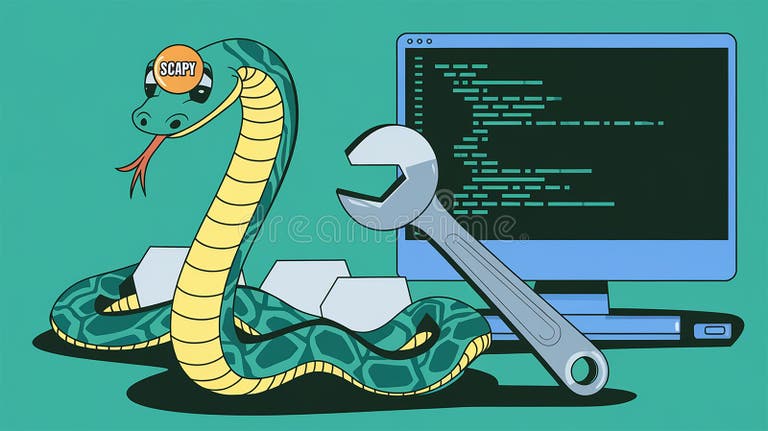 Scapy Logo Stock Illustrations – 8 Scapy Logo Stock Illustrations ...