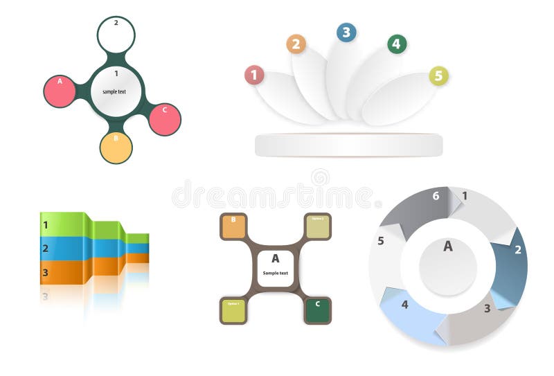 Infographic Set stock vector. Illustration of paper, design - 35225909