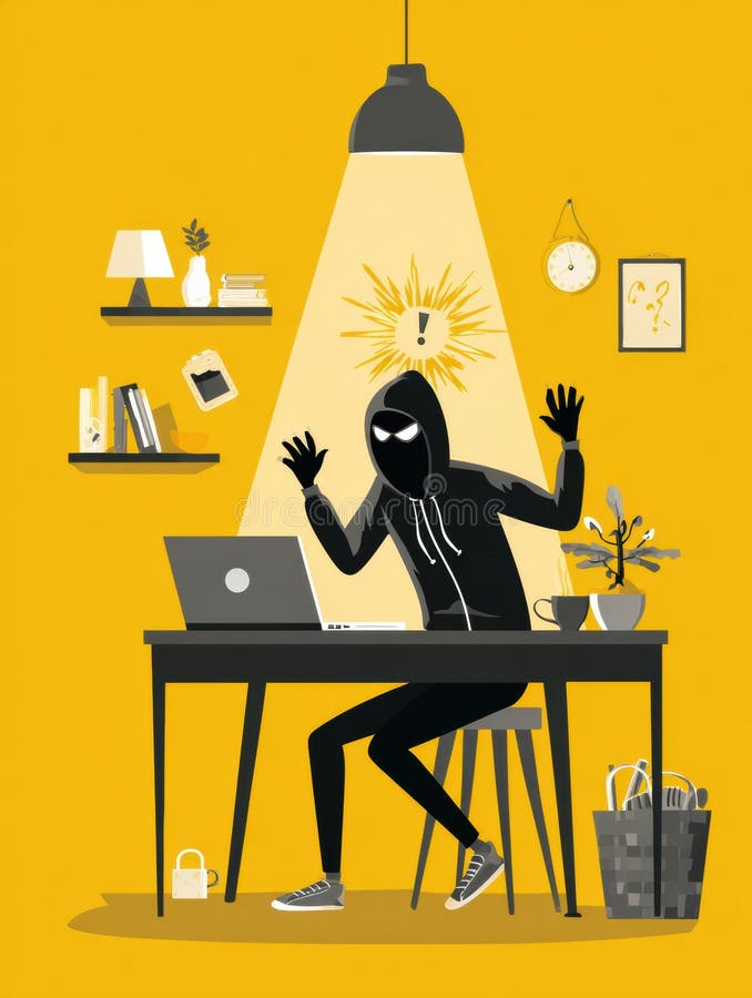 Common Cybersecurity Mistakes Made at Home Illustrated with an ...