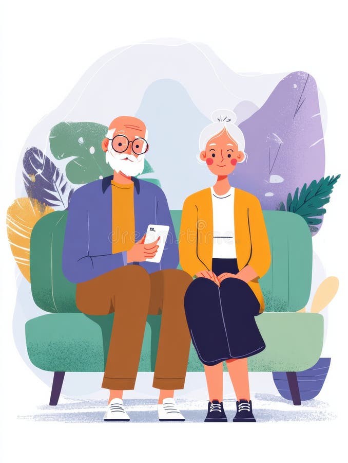 Infographic Showcasing Tech Use among Seniors Including Practical Tips ...