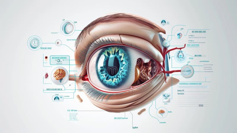 Realistic Eye Anatomy Infographics Stock Photos - Free & Royalty-Free ...