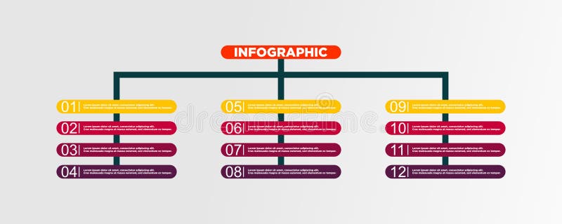 Infographic Simple and Clean.template Infographic - Vector Stock Vector ...