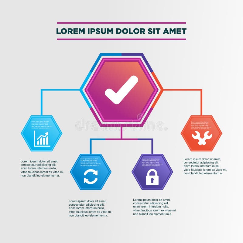 Infographic Simple and Clean.template Infographic - Vector Stock Vector ...