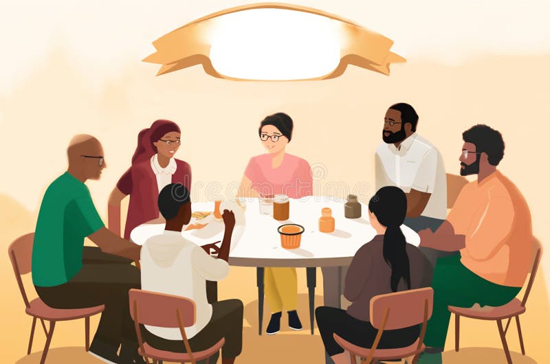 An Infographic with a Small Group of People 10 Stock Illustration ...