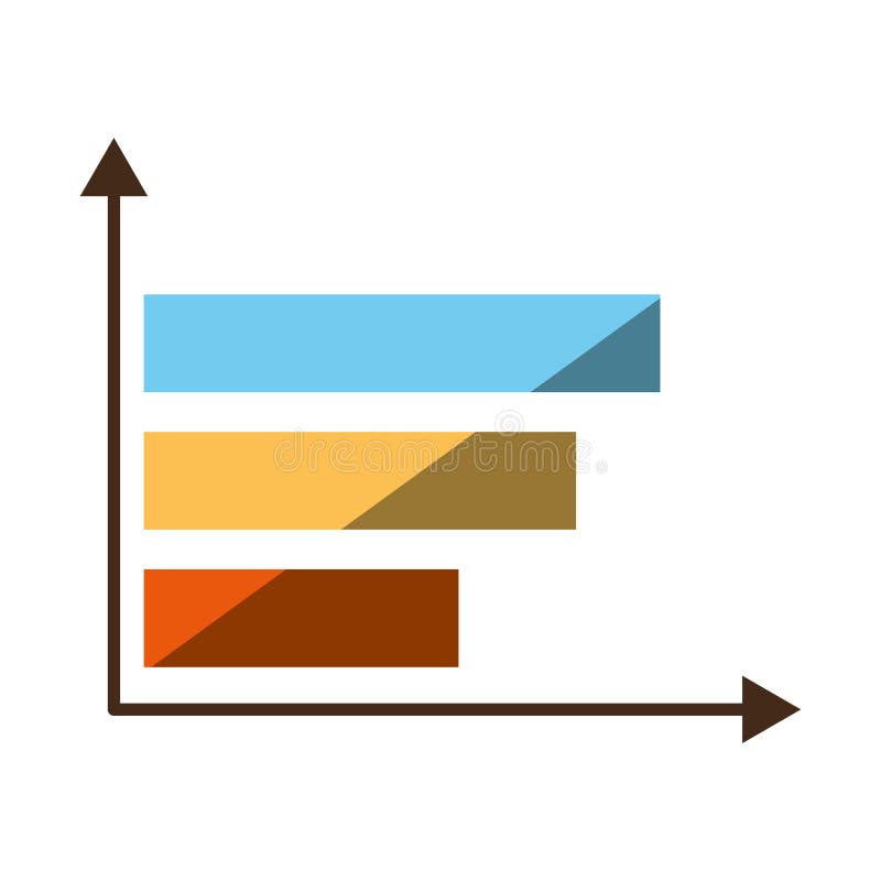 Infographic Statistics Arrows Isolated Icon Stock Vector - Illustration ...