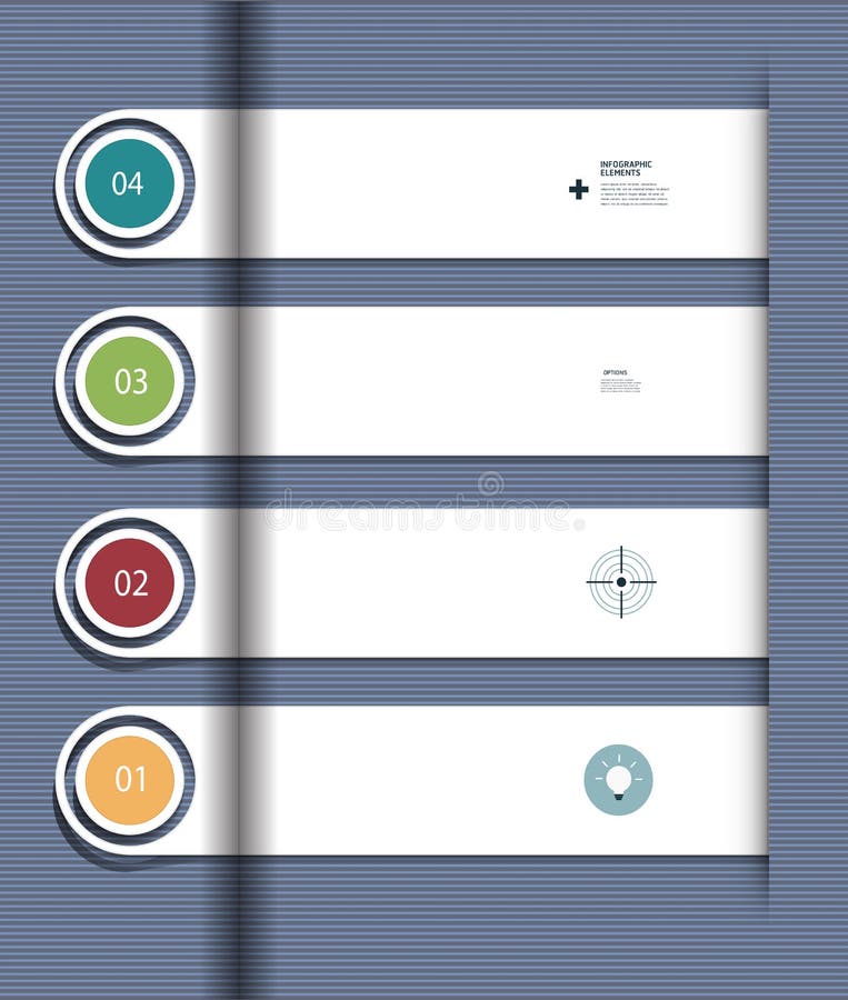 Infographic Step by Step Template Stock Vector - Illustration of layout ...