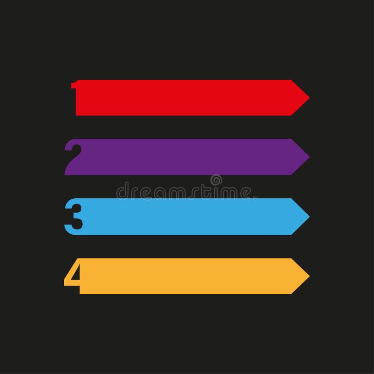 Infographic Numbered Process Stock Illustrations – 2,292 Infographic ...