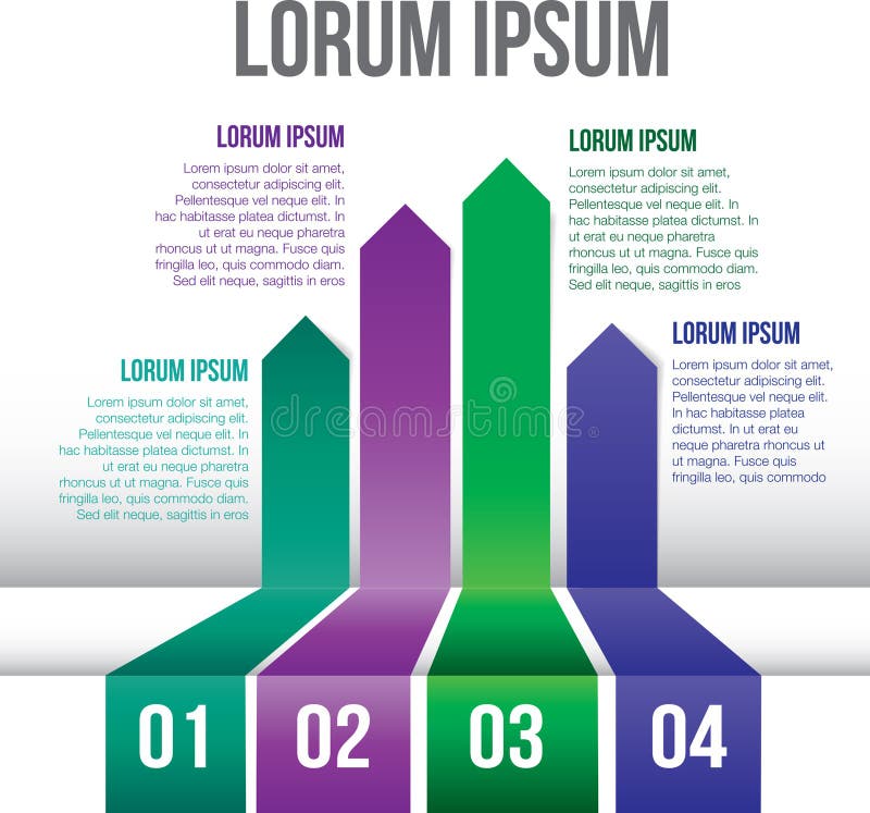 Infographic Steps, Chart and Design for Presentation with Data ...