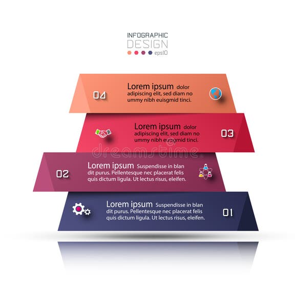 4 Steps of Presentation and Layering of Squares for Clear Understanding ...
