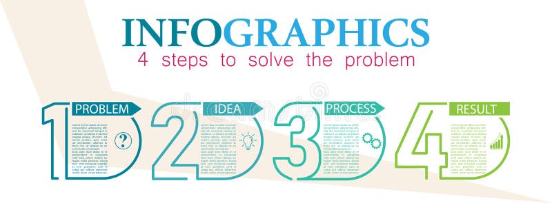 Infographic Problem Solving Process Stock Illustrations – 403 ...