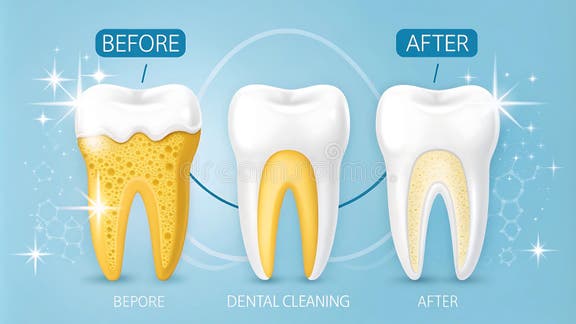 Dental Cleaning before and after: a Visual Comparison of Tooth ...