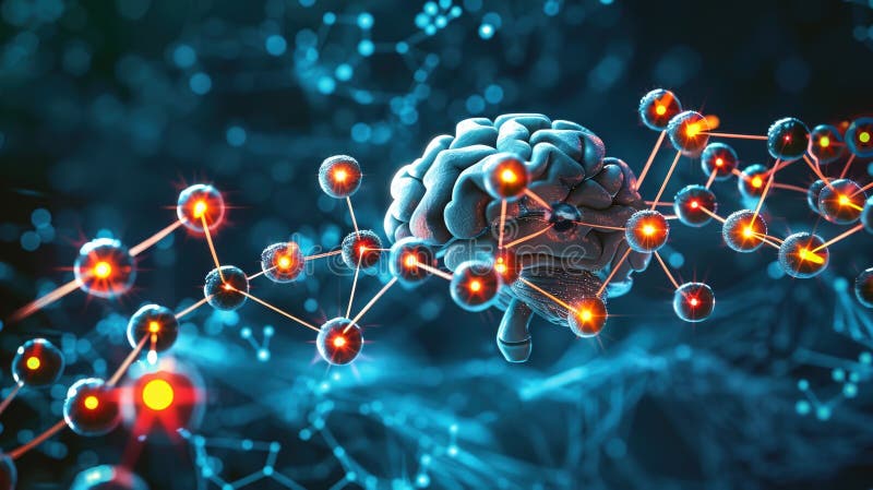 Infographic Style Image Showing the Pathway of Neurotransmitters in the ...
