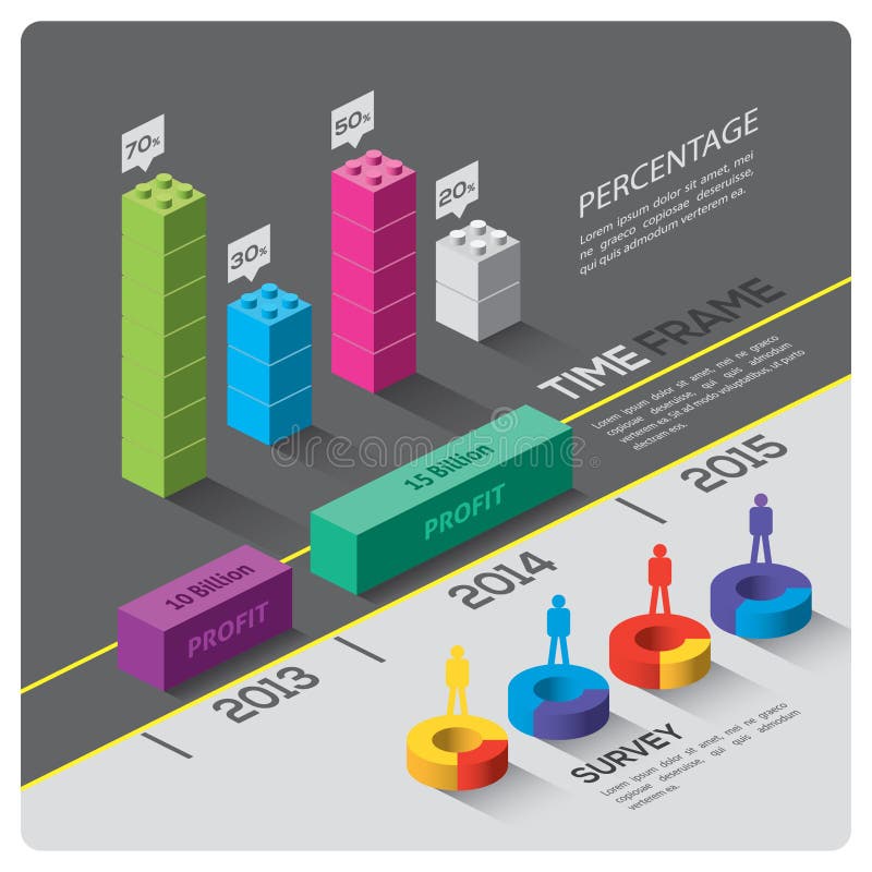 Infographic of Survey. Vector Illustration Decorative Background Design ...