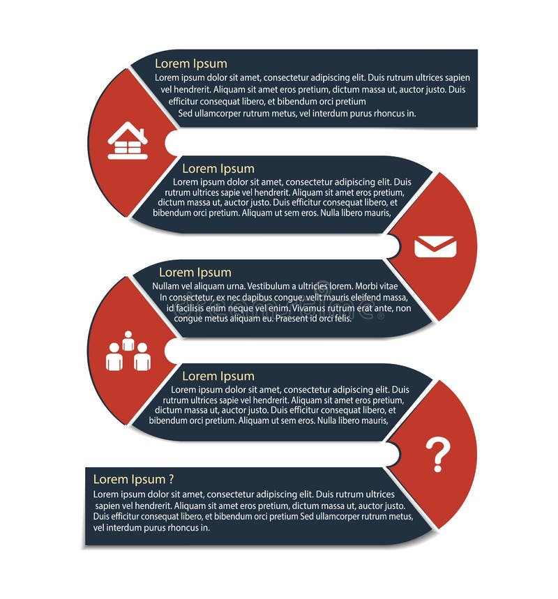 Infographic Template Background Stock Vector - Illustration of style ...