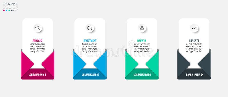 Infographic Template Business Concept with Step Stock Vector ...
