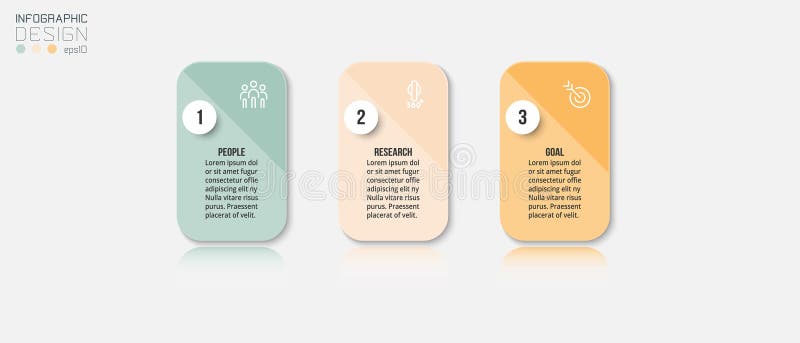 Infographic Template Business Concept with Step Stock Vector ...
