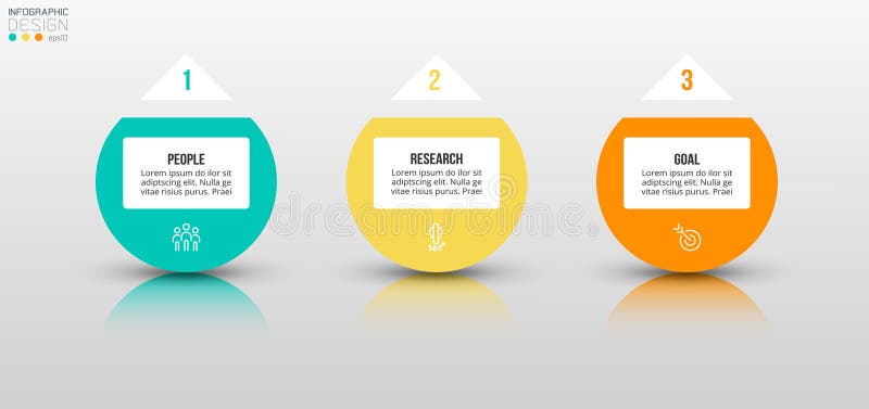 Infographic Template Business Concept with Step Stock Vector ...