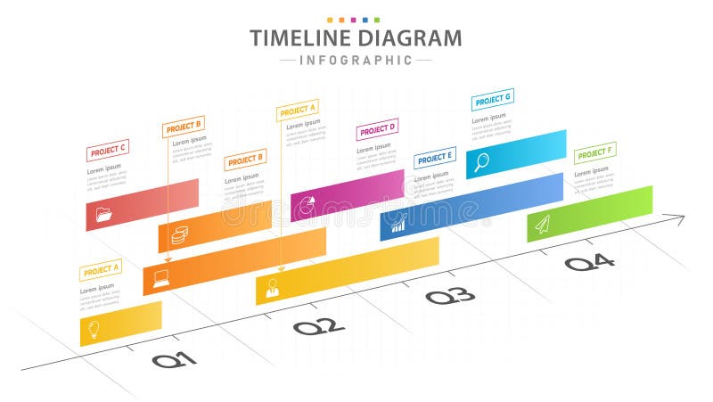 Infographic Monthly Modern Timeline Gantt Chart with Progress Bar Stock ... Infographic Monthly Modern Timeline Gantt Chart with Progress Bar Stock ...