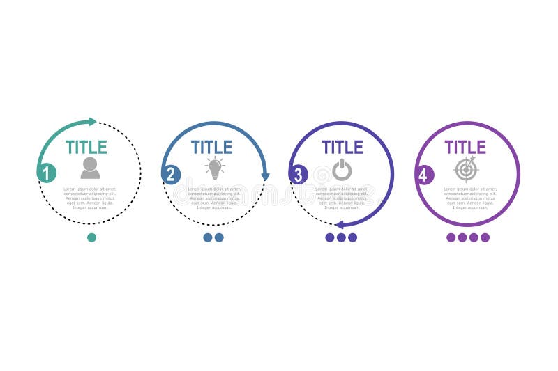 Infographic Template for Business Plan ,strategy, Roadmap. 4 Steps ...