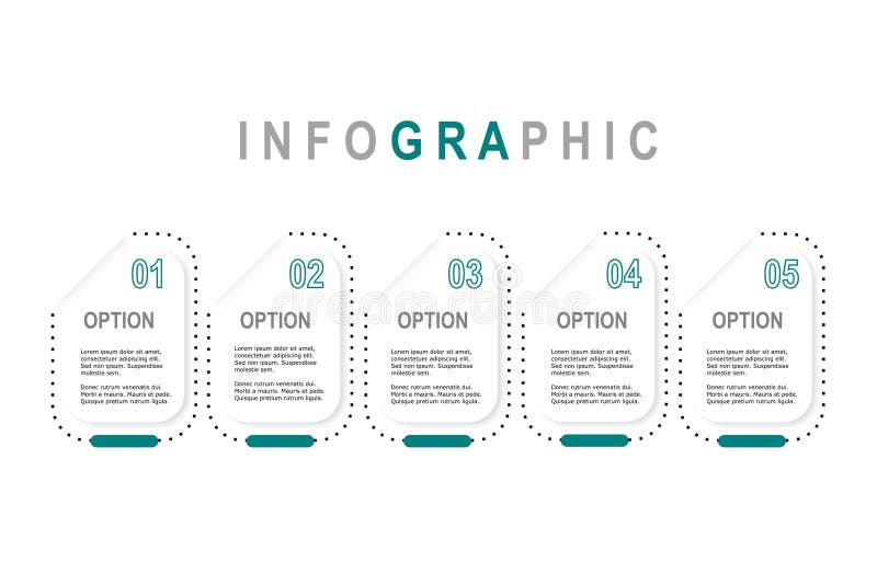 Infographic Template for Business Plan ,strategy, Roadmap. 5 Steps ...