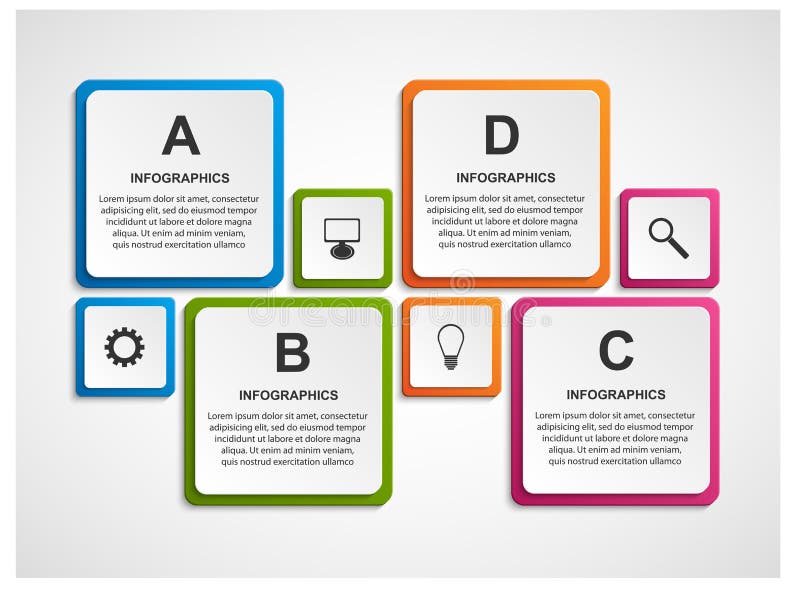 Infographic Template for Business Presentations or Information Banner ...