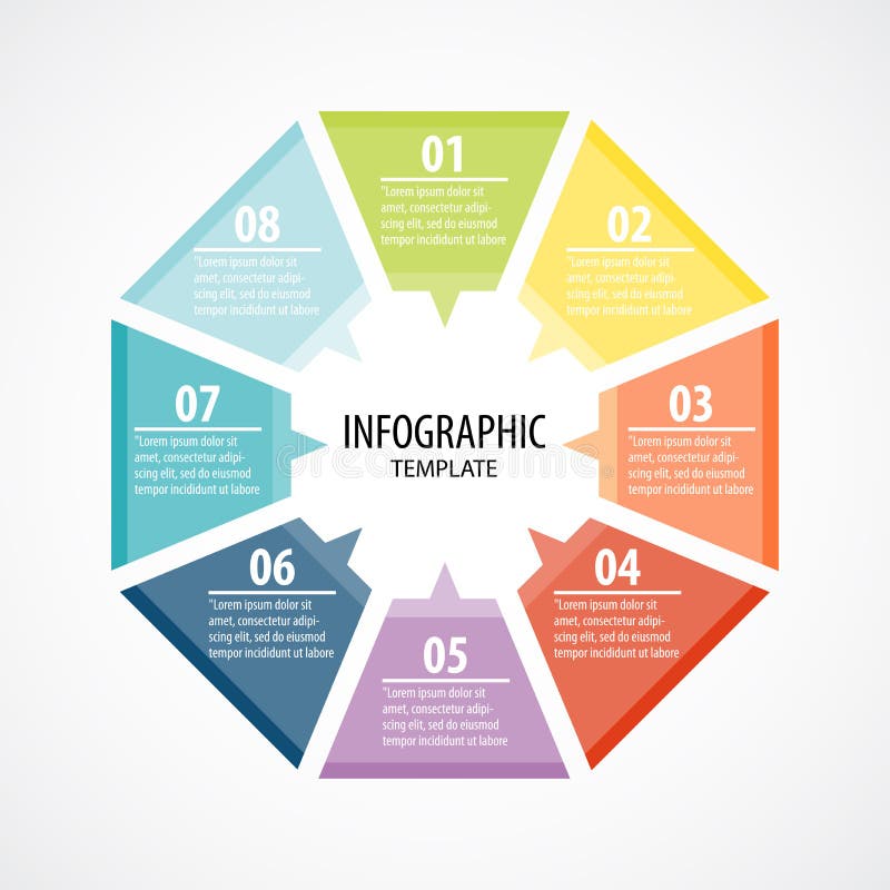 Infographic Template Design Concept Vector Stock Vector - Illustration ...