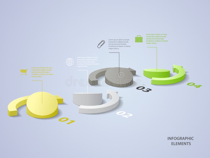 Infographic stock vector. Illustration of brochure, chart - 90559417