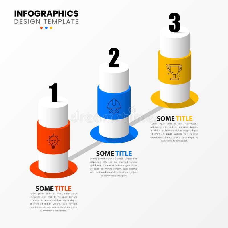 Three Info Column Graphic Stock Illustrations – 158 Three Info Column ...