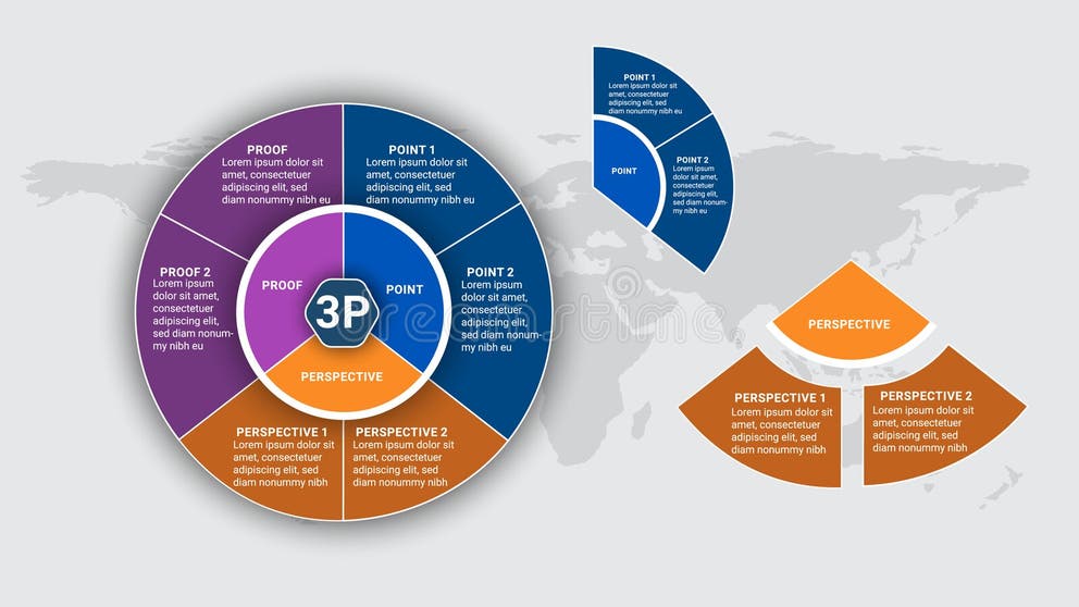 Infographic Template Modern Pie Chart Timeline Topic , Presentation ...