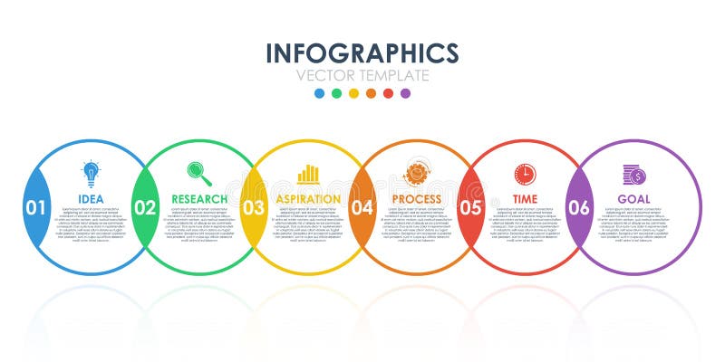 Infographic Template with Numbers for Business Chart, Presentations or ...